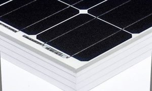 What is the solar panel thickness in 2020?